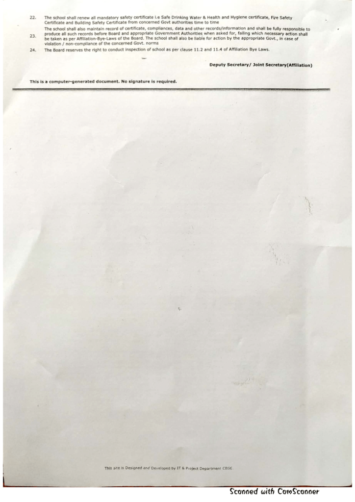 AFFILIATION LETTER - Oakwood International School